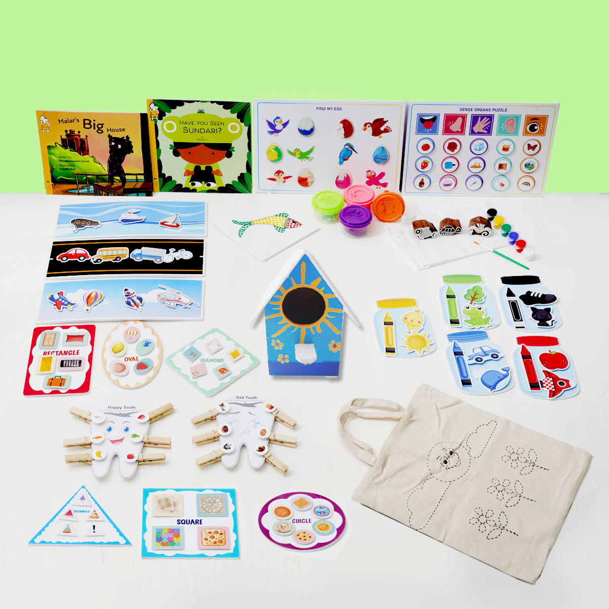 Summer Activity Boxes ( 2-4 Years ) – The Brainy Bear Store