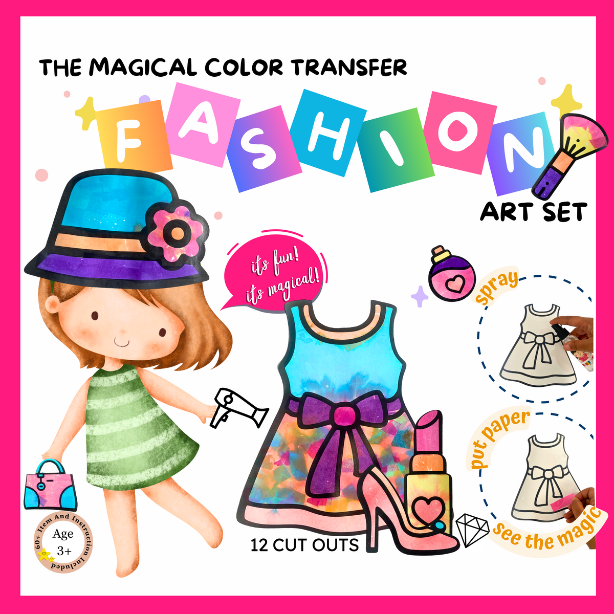 The Magical Color Transfer Paper Art - Fashion – The Brainy Bear Store