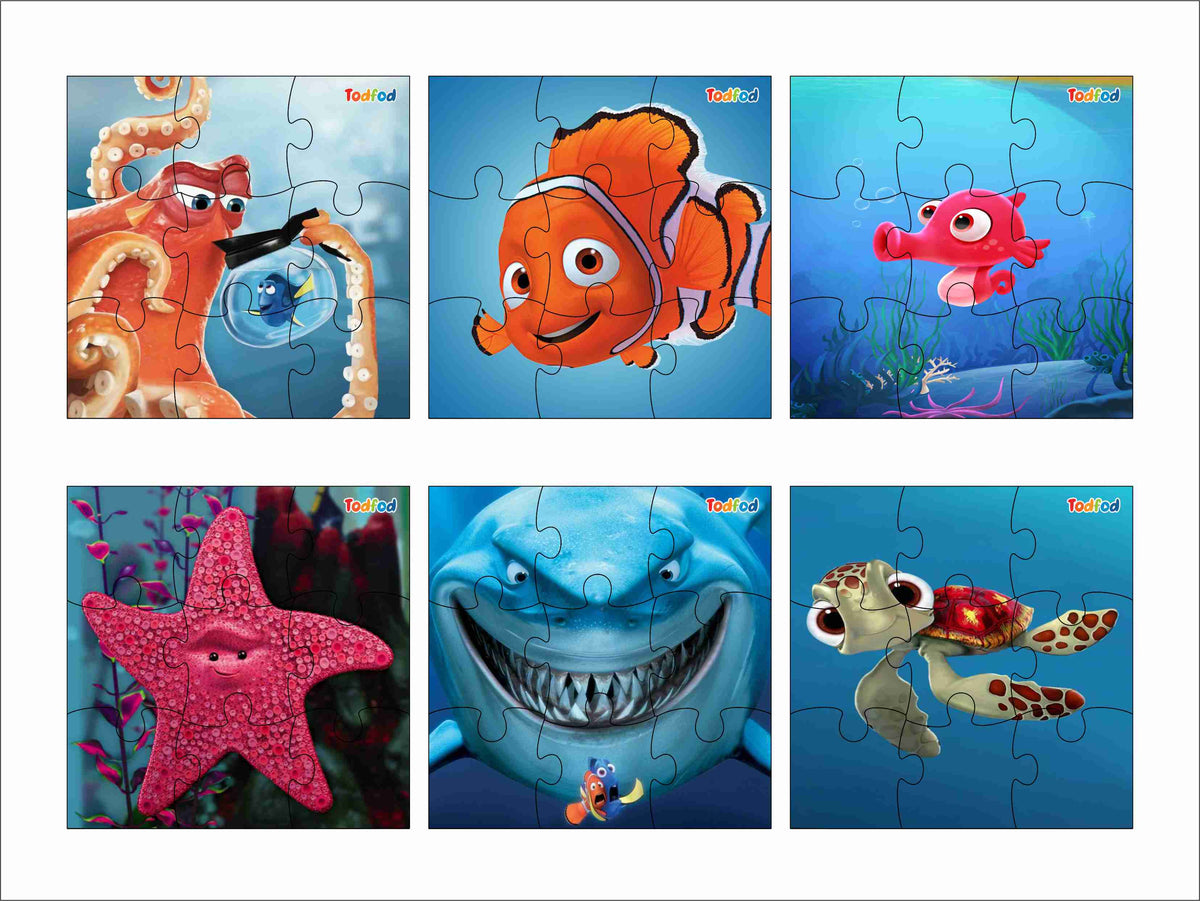 Wooden Jigsaw Puzzle - Finding Nemo – The Brainy Bear Store