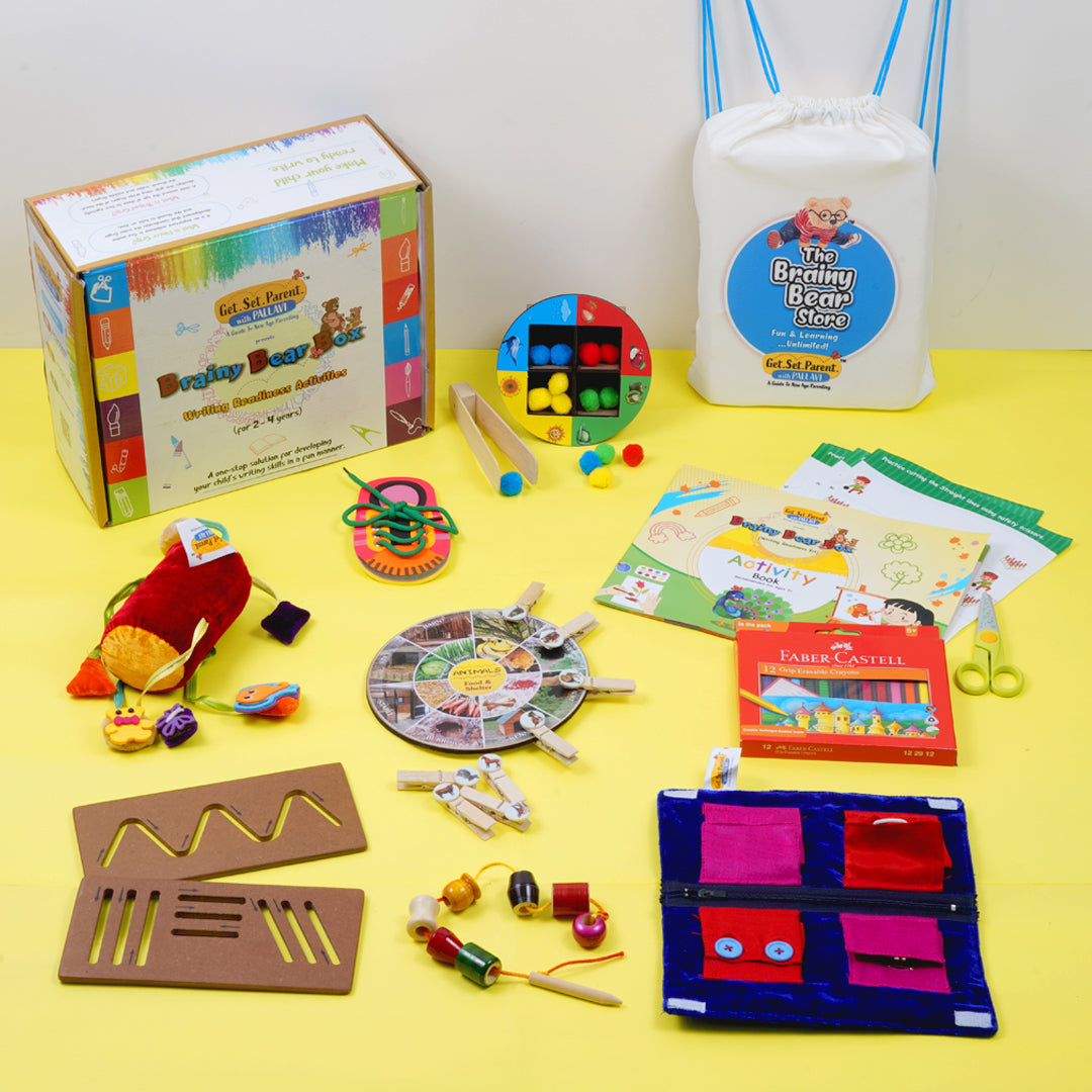 Buy Online Brainy Bear Writing Readiness Box for Kids at lowest prices ...
